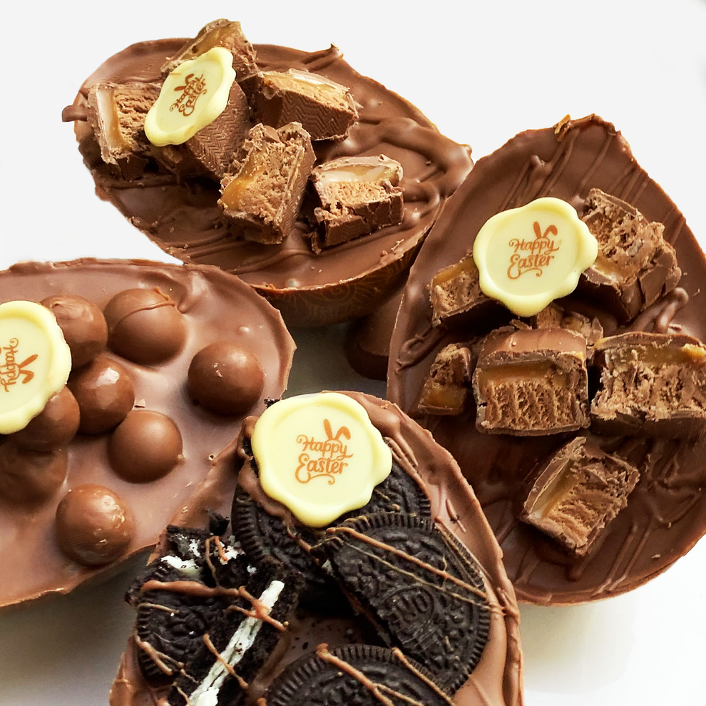 Filled Easter Egg Mars Bar – The Chocolate Umbrella