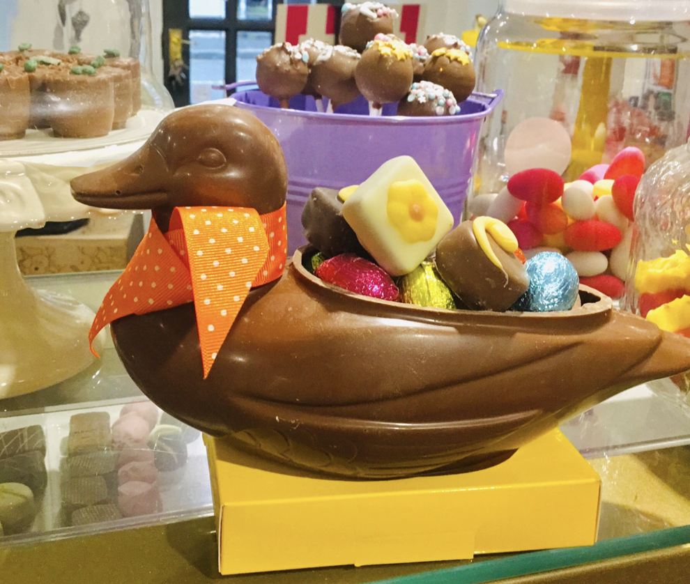 Milk Chocolate Filled Duck – The Chocolate Umbrella